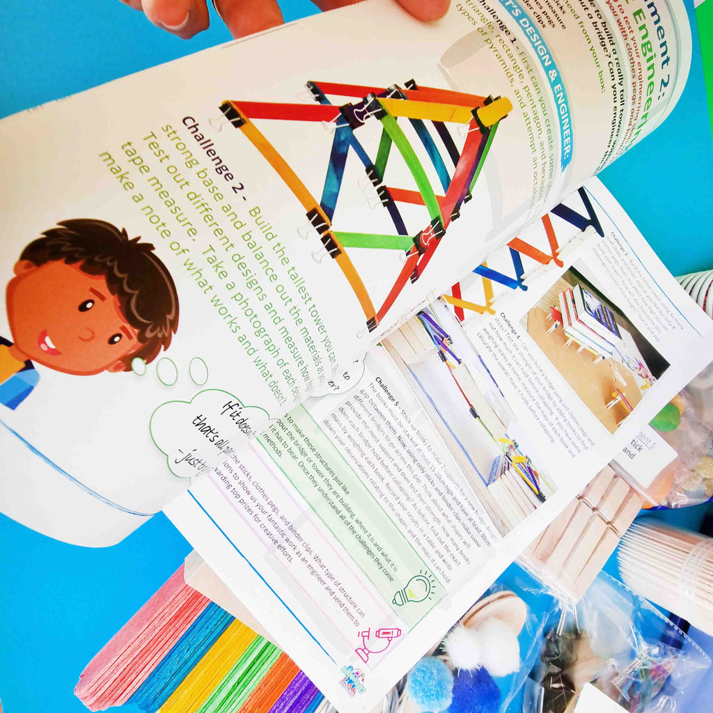 Box 5 -Incredible Craft Stick Challenges (10-14 years) – My Discovery ...