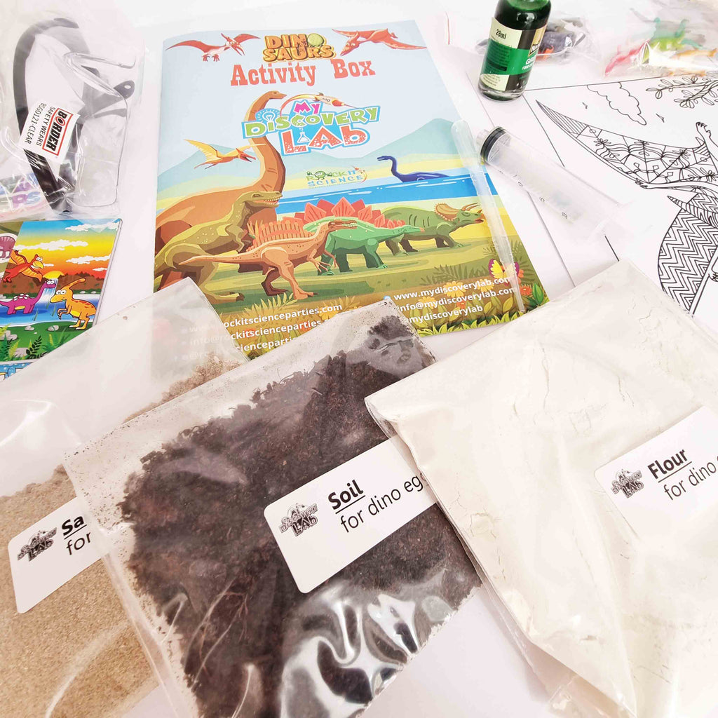 Dinosaur Activity Box (3-7 years) – My Discovery Lab - Dubai