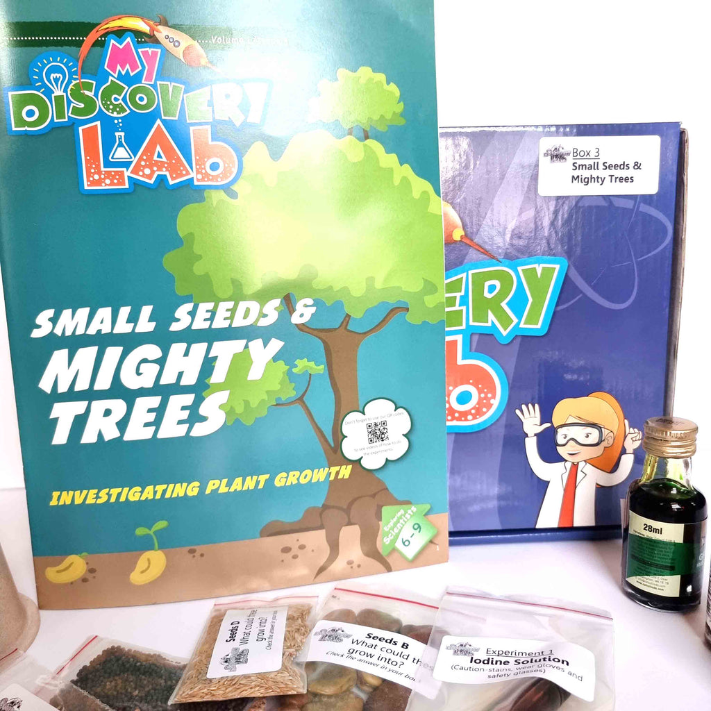 Box 3 - Small Seeds and Mighty Trees: Investigating plant growth (6-9 ...