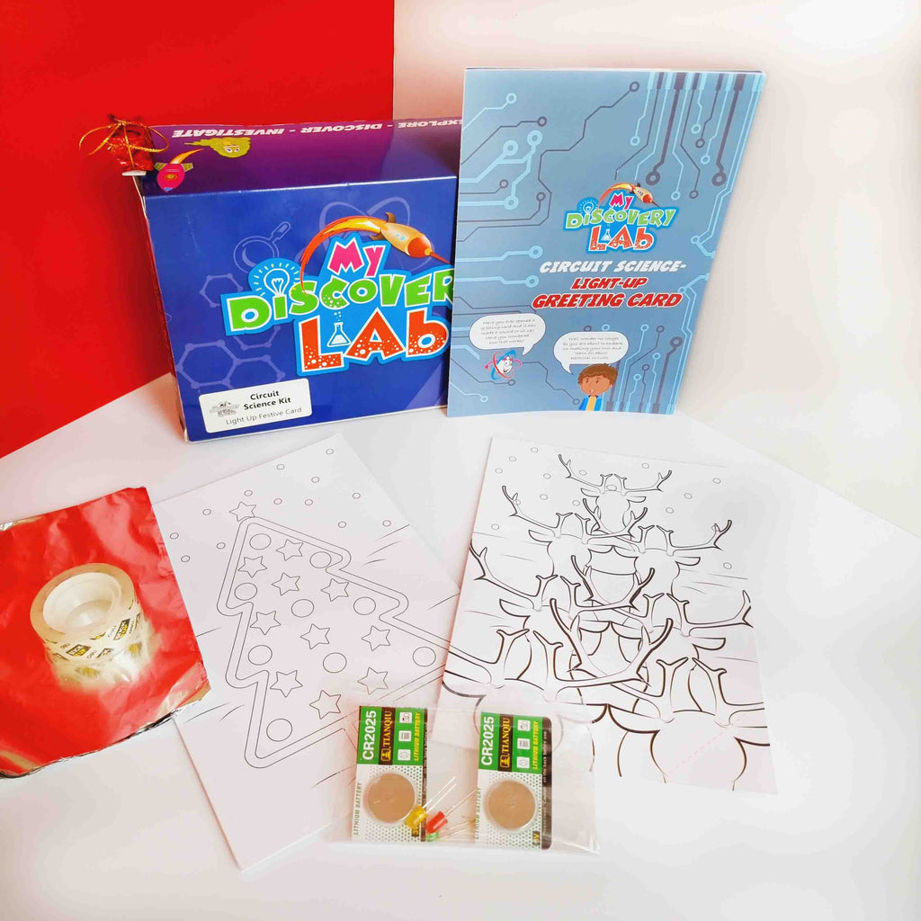 Circuit Science - Light up Festive Card – My Discovery Lab - Dubai